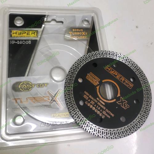 Jual Diamond Wheel HYPER Cut X7 Mata Potong Gerinda Granit Turbo 4 ...