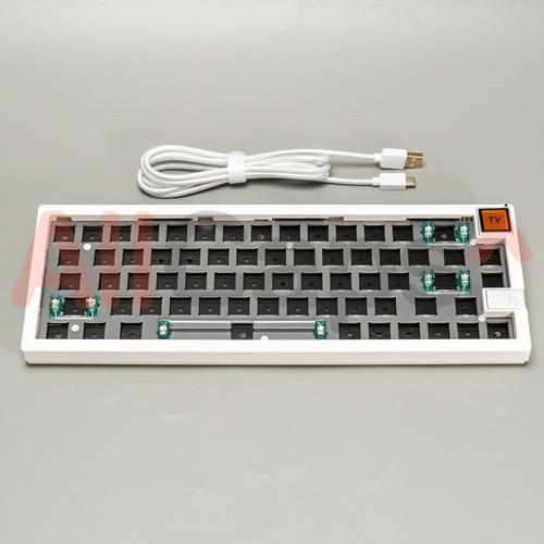 Promo ZUOYA GMK67-S - 65% Barebone Hotswappable Mechanical Keyboard w ...