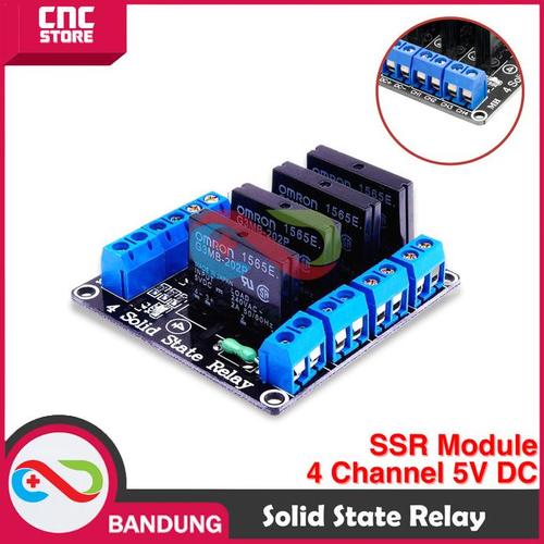 Jual SSR SOLID STATE RELAY MODULE 4 CHANNEL 5V DC FOR ARDUINO - Jakarta Selatan - BROCE SHOP ...