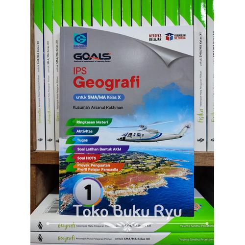 Jual Buku Soal GOALS IPS Geografi Kelas 1 2 3 SMA Kurikulum Merdeka ...