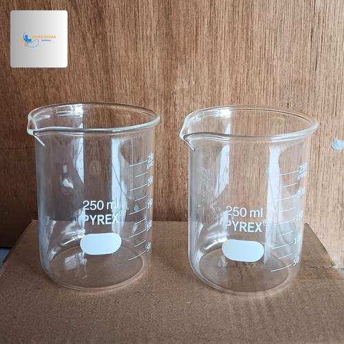 Jual Beaker Glass Pyrex 250ml / Beaker Glass Pyrex - Jakarta Timur ...