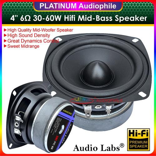 Promo Speaker 4 inch Mid-Bass Mid-Woofer Hifi 4" Midrange Bass Speker ...