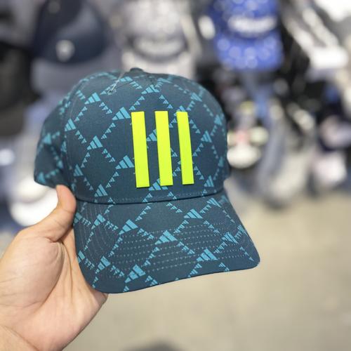 Jual Topi Golf Adidas Tour 3 Stripe Green Motif Logo Yellow Original ...