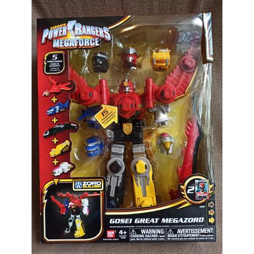 Jual Dx Power Rangers Megaforce Tensou Sentai Gosei Goseiger Zord USA ...