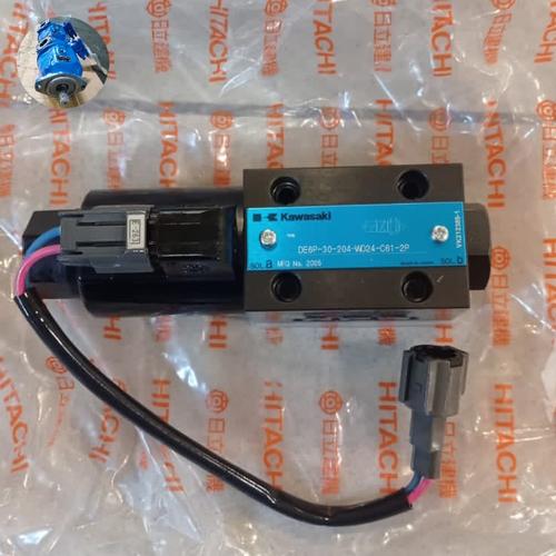 Jual SOLENOID VALVE HYDRAULIC KAWASAKI DE6P-30-204-WD24-C61-2P / 24VOLT ...