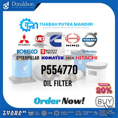 Jual P554770 : OIL FILTER DONALDSON - Jakarta Pusat - Thabah Store ...