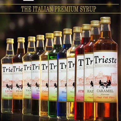 Jual Trieste syrup sirop vanila butterscoch tiramisu passion fruit ...