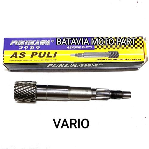 Jual AS PULLY SHAFT DRIVE HONDA VARIO 110 KARBURATOR AS PULI CVT VARIO ...