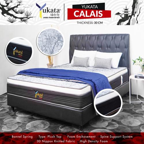 Jual Springbed Yukata Calais Tebal 30 cm Kasur Spring Bed Plushtop Per ...