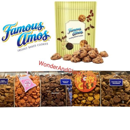 Jual Famous Amos Freshly Baked Cookies Bags | Famous Amos Cookies ...