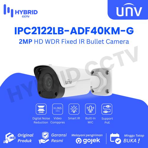 Promo Uniview IPC2122LB-ADF40KM-G 2MP HD WDR Fixed IR Bullet Network Camera - Jakarta Barat ...