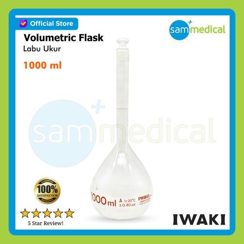 Jual Iwaki Volumetric Flask / Labu Ukur / Labu Takar - PCS - Kota ...