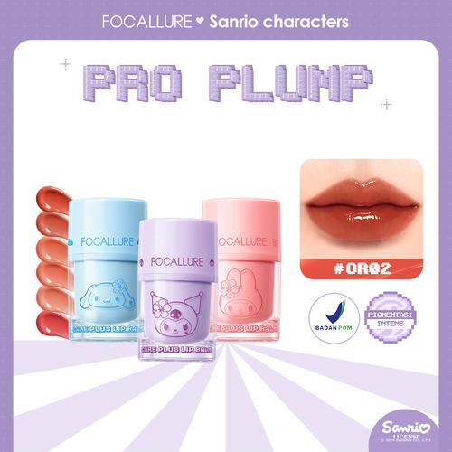 Promo FOCALLURE X Sanrio #CallMeBeauty Pro Plump Jelly Lip Balm FA-L28 ...