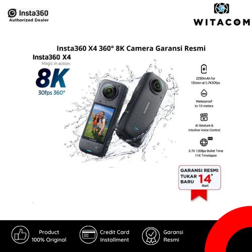 Jual Insta360 X4 8K 360 Action Camera Insta 360 ONE X4 Garansi Resmi ...