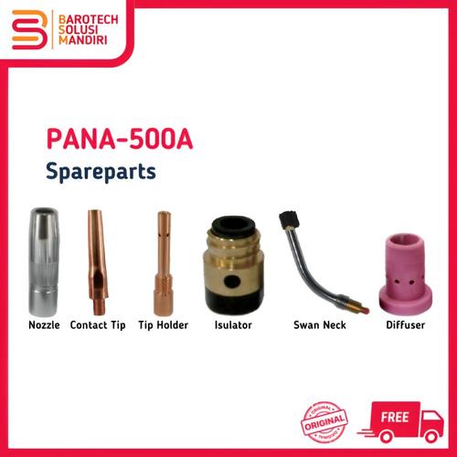 Jual PANA-500A Nozzle Contact Tip Tip Holder Isulator Diffuser Swan ...