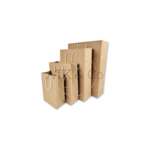 Jual Paper Bag Polos Ukuran Kecil Sedang Besar Bahan Kraft Tebal 150gsm ...