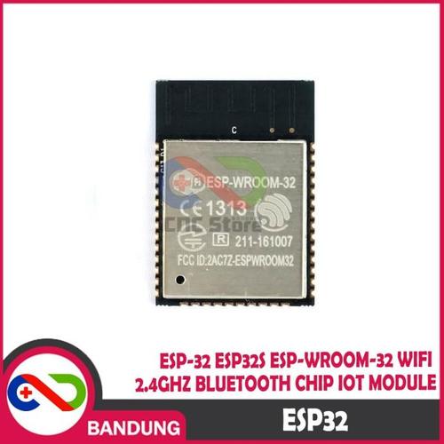 Jual ESP32 ESP-32 ESP32S ESP-WROOM-32 WIFI 2.4GHZ BLUETOOTH CHIP IOT MODULE - Jakarta Selatan ...