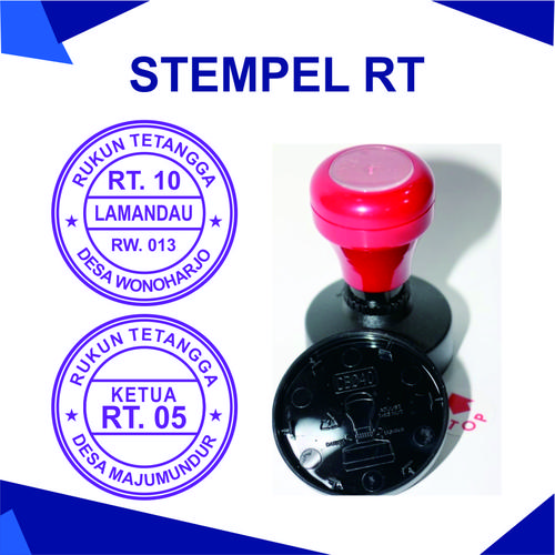 Jual Stempel RT / RW yang umum digunakan - 1, Biru - Jakarta Pusat ...