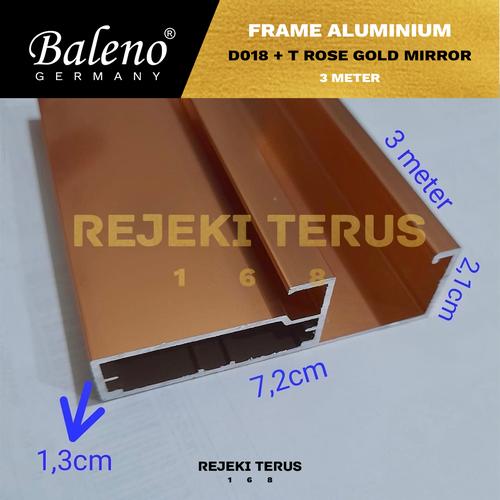 Jual Frame Aluminium Kaca Profil Handle Lemari Bingkai Kitchen FHD 130 ...
