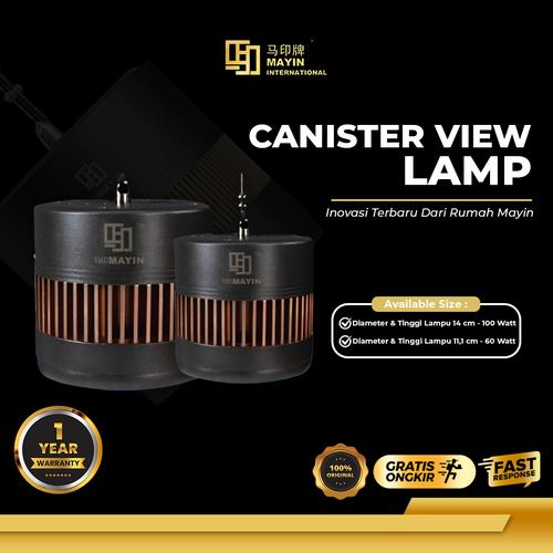 Promo Lampu LED MAYIN Canister View Lamp Sorot Aquarium Aquascape Kolam ...