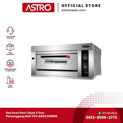 Jual Gas Oven Roti 1 Deck 2 Tray Atau Alat Pemanggang Baking Roti YXY ...
