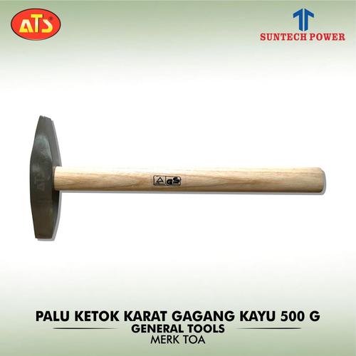 Jual Palu Chipping Hammer ATS 500 gram Palu Lancip Gagang Kayu - Kota ...