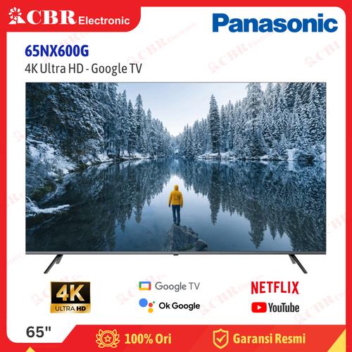 Jual TV Panasonic 65 Inch LED 65NX600G (4K UHD-Google TV) - Kota Batam ...