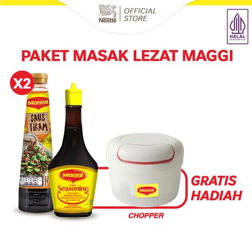 Promo Paket Masak (Maggi Saus Tiram 350g, Maggi Seasoning 200ml) Free Chopper - Kota Tangerang ...