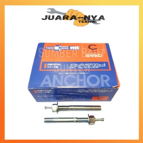 Jual Hit Anchor Sanko M16 x 80 / High Anchor 16x80 / Dynabolt Angkur ...