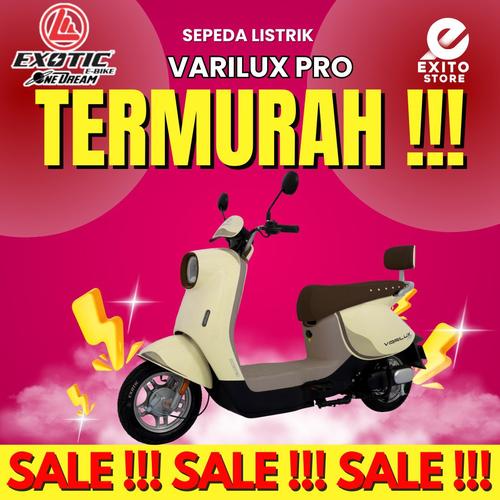 Jual Sepeda Listrik Exotic Varilux Pro 650 Watt Garansi Resmi - PINK ...