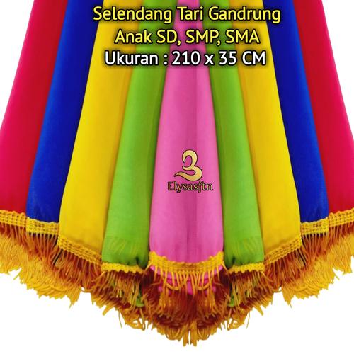 Jual selendang tari Gandrung, Selendang Tari Anak, sampur tari anak ...