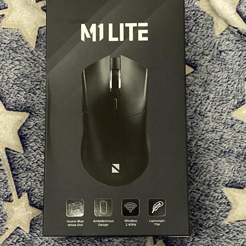 Jual mouse gaming wireless NOIR M1 LITE (BLACK) lightweight 70gr ...