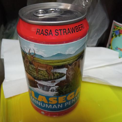 Jual Minuman Penyegar dalam kaleng Lasegar Rasa Strawberry 320 ml - Kab ...