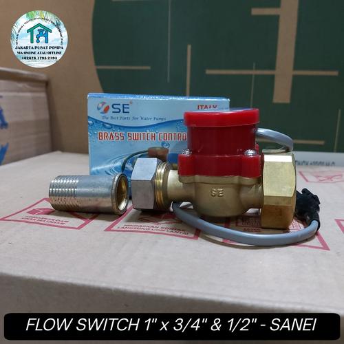 Jual OTOMATIS POMPA 1" x 3/4" & 1/2" - SANEI / FLOW SWITCH SANEI / OTOMATIS POMPA DORONG ...