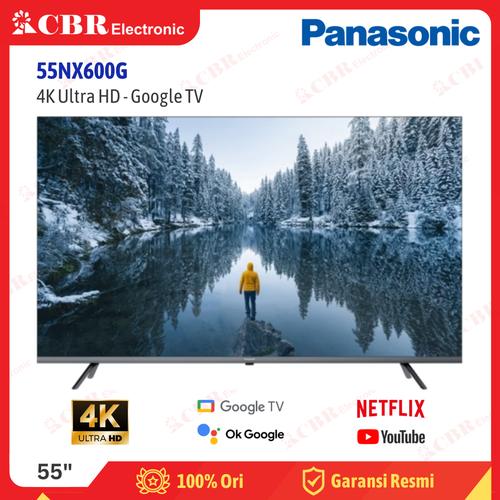 Jual TV Panasonic 55 Inch LED 55NX600G (4K UHD-Google TV) - Kota Batam ...