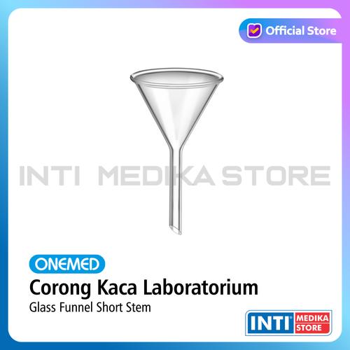 Promo ONEMED - Corong Kaca Laboratorium OneLab | Glass Funnel Short ...