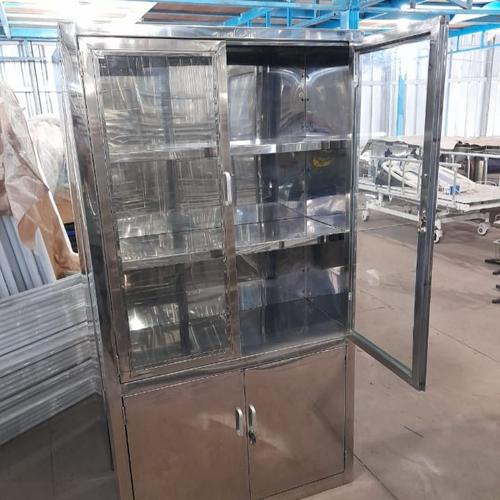 Jual Lemari Obat 2 Pintu Stainless Steel / Lemari Peralatan medis - Kab ...