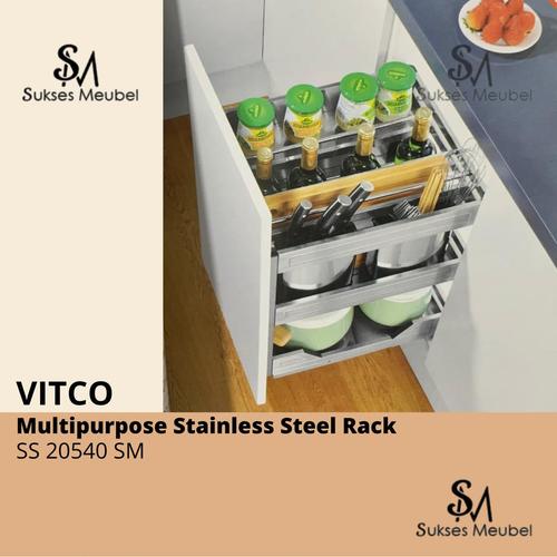 Jual SS 20540 SM VITCO / MULTIPURPOSE STAINLESS STEEL RACK MERK VITCO ...