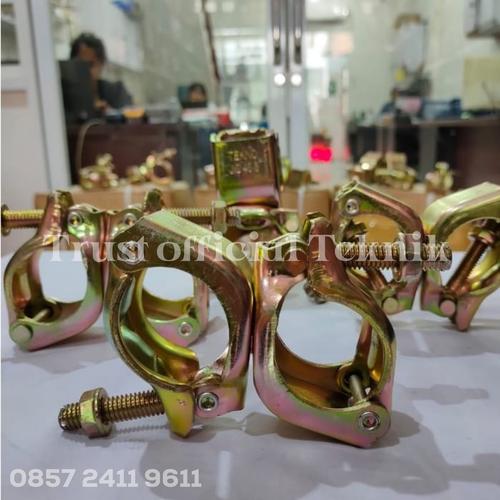 Jual clamp scaffolding swivel 1.5 Inch Alat penjepi klem pipa - Model ...