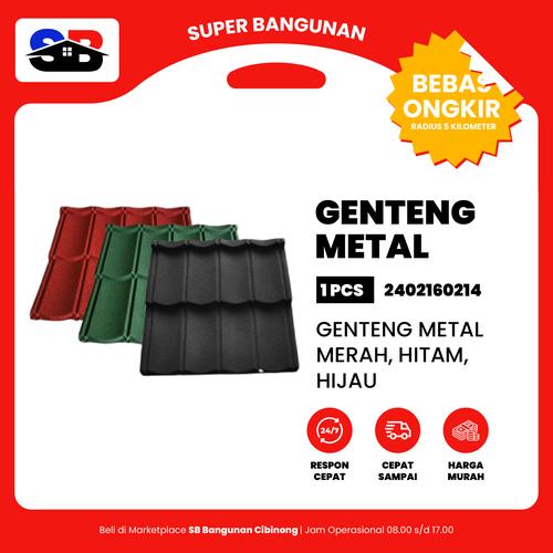 Jual GENTENG METAL PASIR 2X4 BIRU, HIJAU, MERAH, HITAM - Biru - Kab ...