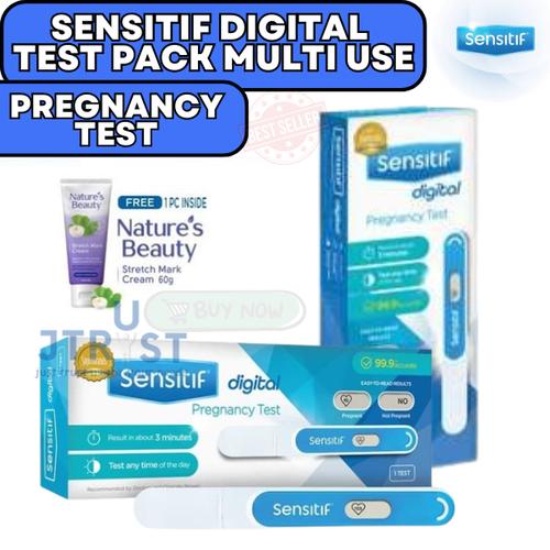 Jual Sensitif Digital Test Pack Multi Use Pregnancy Test Kehamilan ...