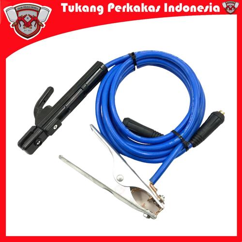 Jual PAKET Set tang las & tang massa & kabel 3 meter stang las listrik ...