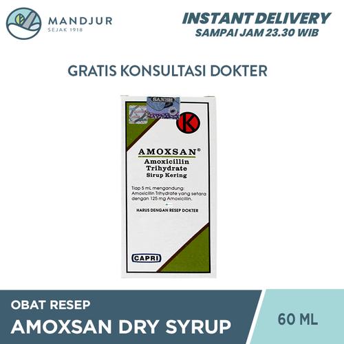 Jual Amoxsan Dry Sirup 60 mL / Antibiotik - Jakarta Pusat - Apotek ...