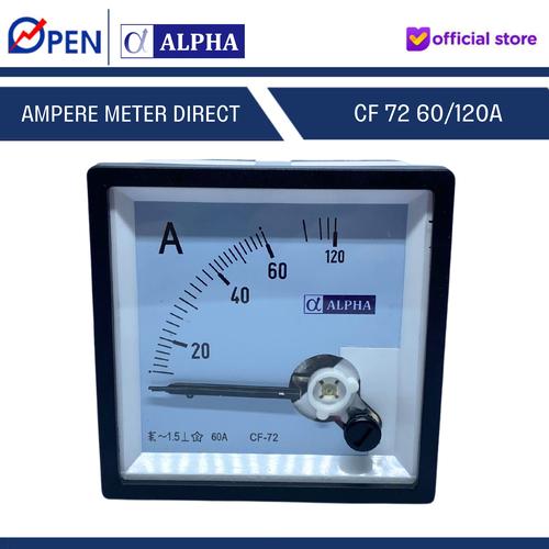 Jual CF 72 Ampere Meter Direct 60/120A Alpha - Jakarta Pusat - PUMA ELEKTRIK NIAGA | Tokopedia