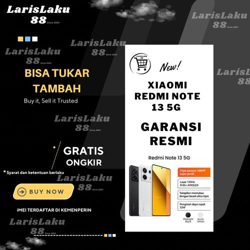 Jual Xiaomi Redmi Note 13 5G 8gb/256gb Redminote 13 4G 8/256 Baru Resmi ...