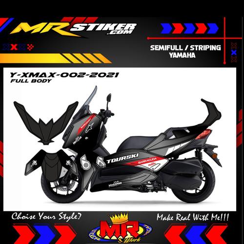 Jual Stiker Decal Custom Yamaha XMAX 2021\Stiker Decal Custom Yamaha ...