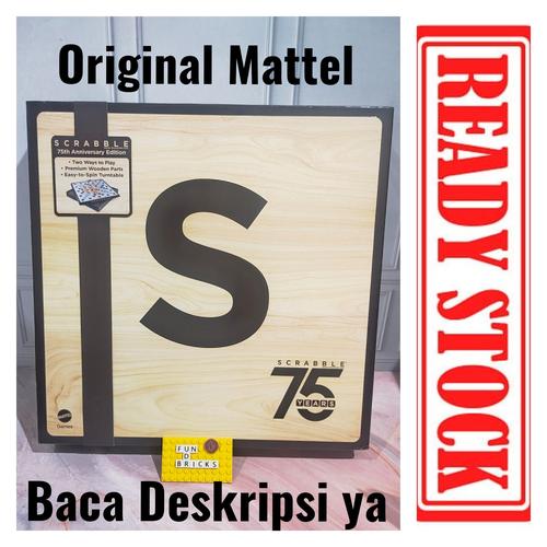 Jual Mattel Scrabble 75th Years Board Game - Jakarta Utara - Fun D ...