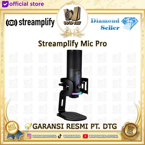 Promo Streamplify Mic Pro - Streamer Microphone Gaming RGB Microphone ...