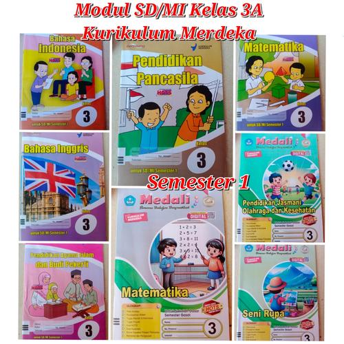 Jual Modul Kelas 3 kurikulum Merdeka Semester 1 LKS KUMER Terbaru ...