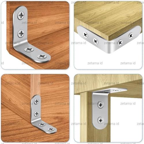 Jual Besi Siku Stainless Besi L Support Furniture Ambalan Rak Lemari ...